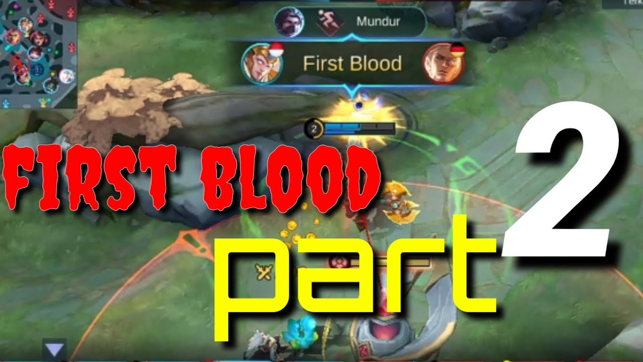 HERO spesialis FIRST BLOOD part 2 - MLBB - Mobile Legends - YouTube