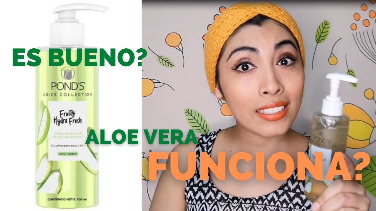 PONDS FRUITY HYDRA FRESH ALOE VERA - FUNCIONA? - YouTube