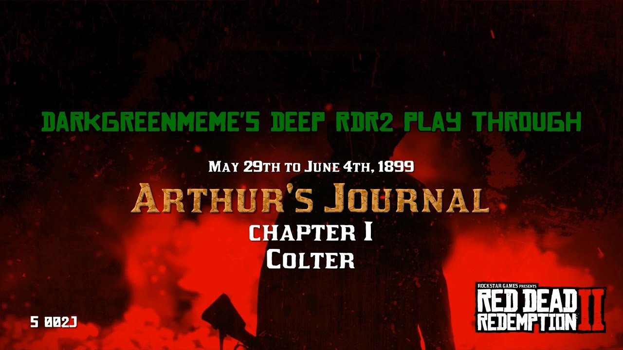 DRDR2PT Arthur's Journal Ch I - Colter - YouTube