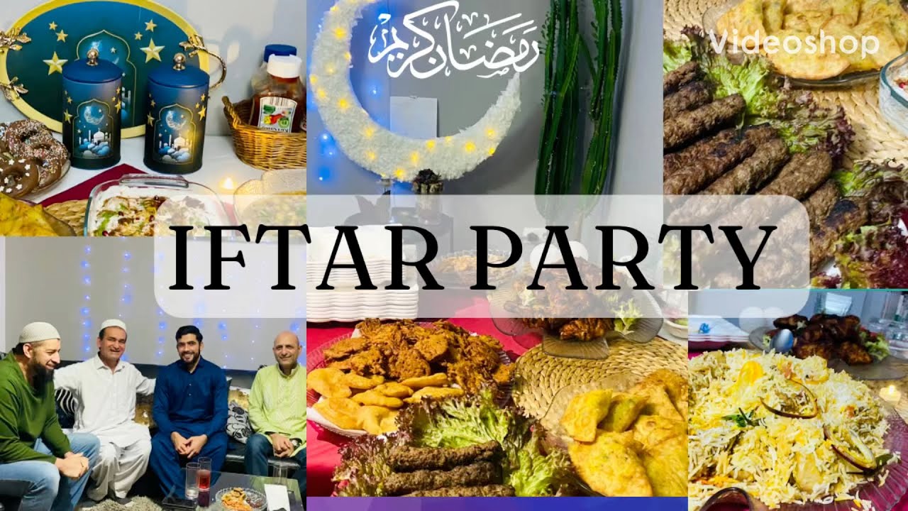Dawat e Iftar Party || Iftar Party | Ramadan Kareem 2023 | Pakistani in ...