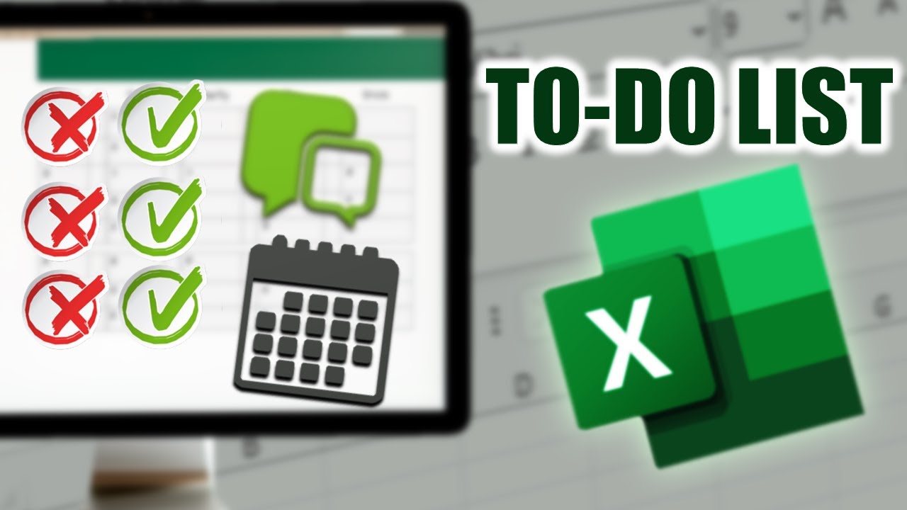 Conquer Chaos with Excel's Ultimate To-Do Lists #microsoftexcel # ...