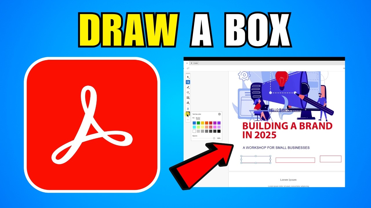 How To Draw A Box In PDF With Adobe Acrobat (2026) (Complete Guide ...