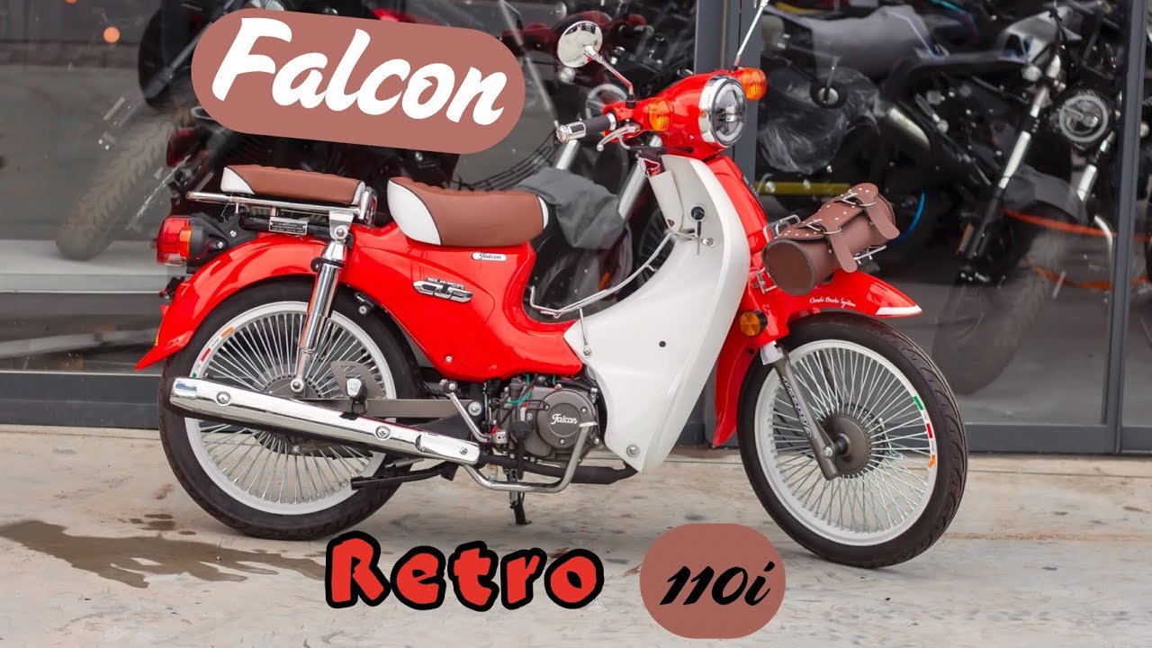 Falcon Retro 110 İ Cup | İnceleme | Bafra | Uçar Motosiklet - YouTube