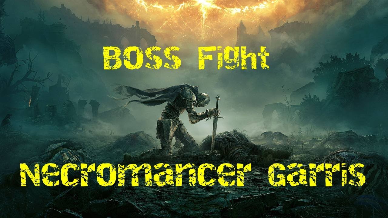 Elden Ring Boss Fight - Necromancer Garris - YouTube