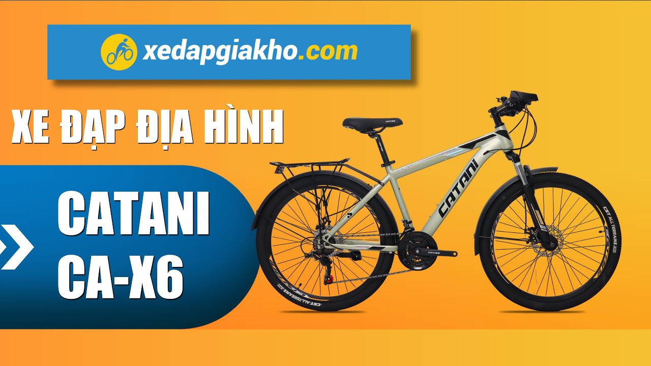 Review - Đánh Giá Xe đạp địa hình Ca-X6 26 Inch | SKU: Ca-X6 | XĐGK ...