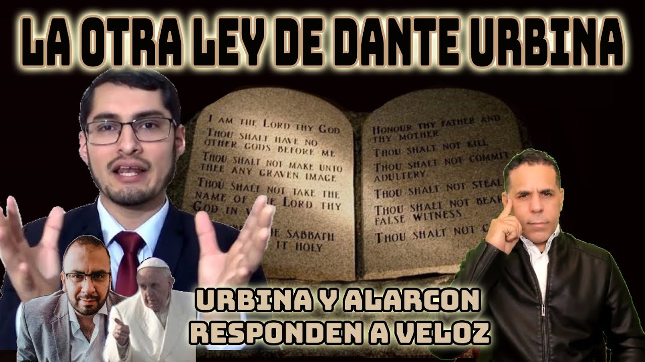 DANTE URBINA Y SU OTRA LEY QUE SALVA: ALARCON Y URBINA RESPONDE A VELOZ ...
