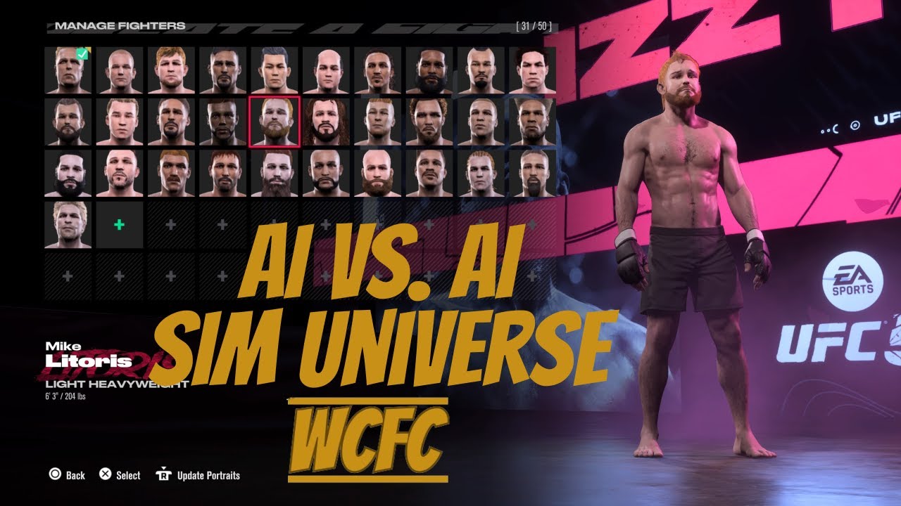 UFC 5 Universe Mode - Fight Night 1 - Knockout's Aplenty! - YouTube