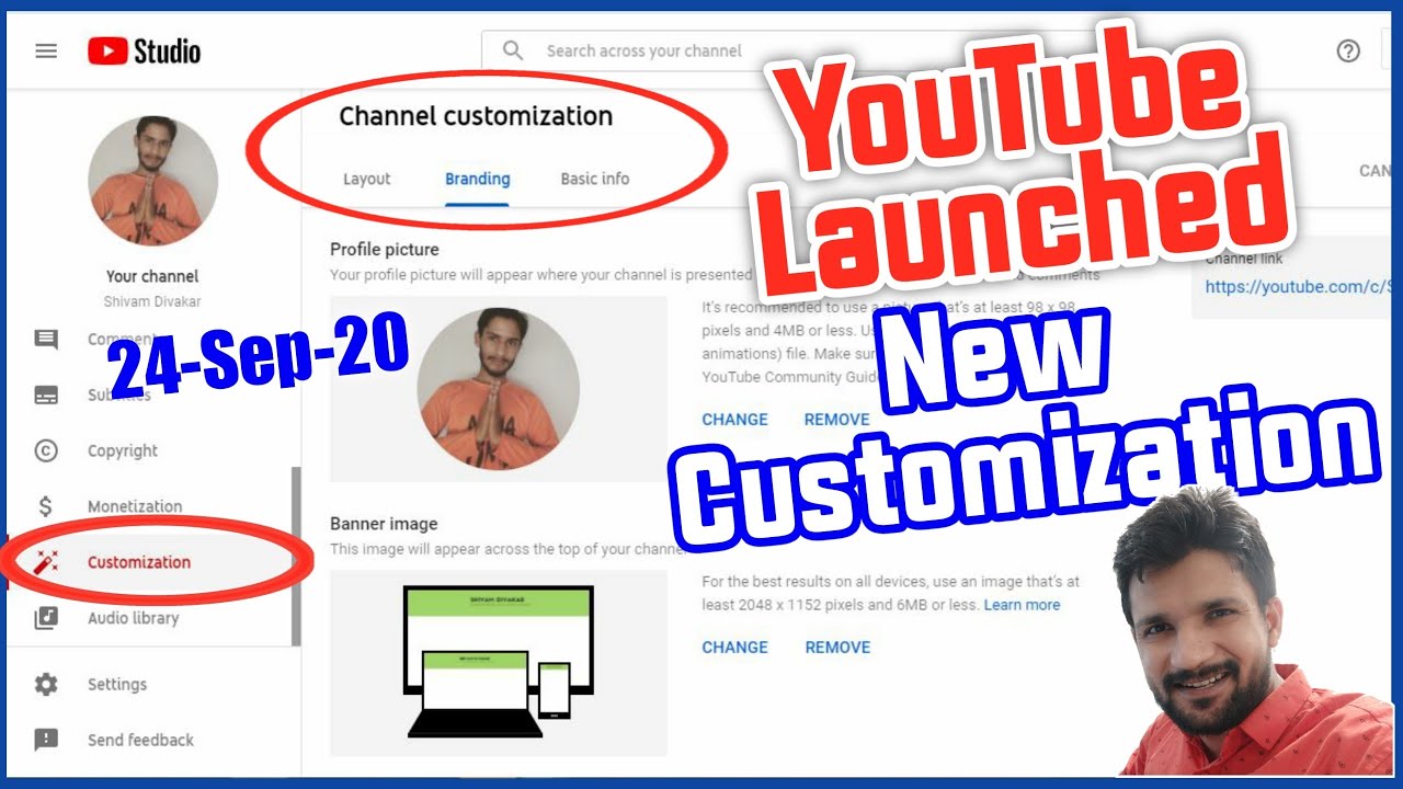 Good News | Youtube Launched NEW CUSTOMIZATION | How to use new ...