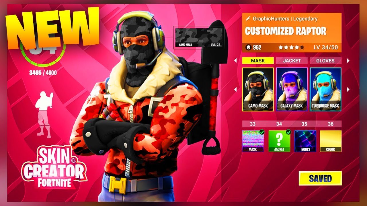 FORTNITE: BATTLE ROYALE OUTFIT CUSTOMIZATION - YouTube
