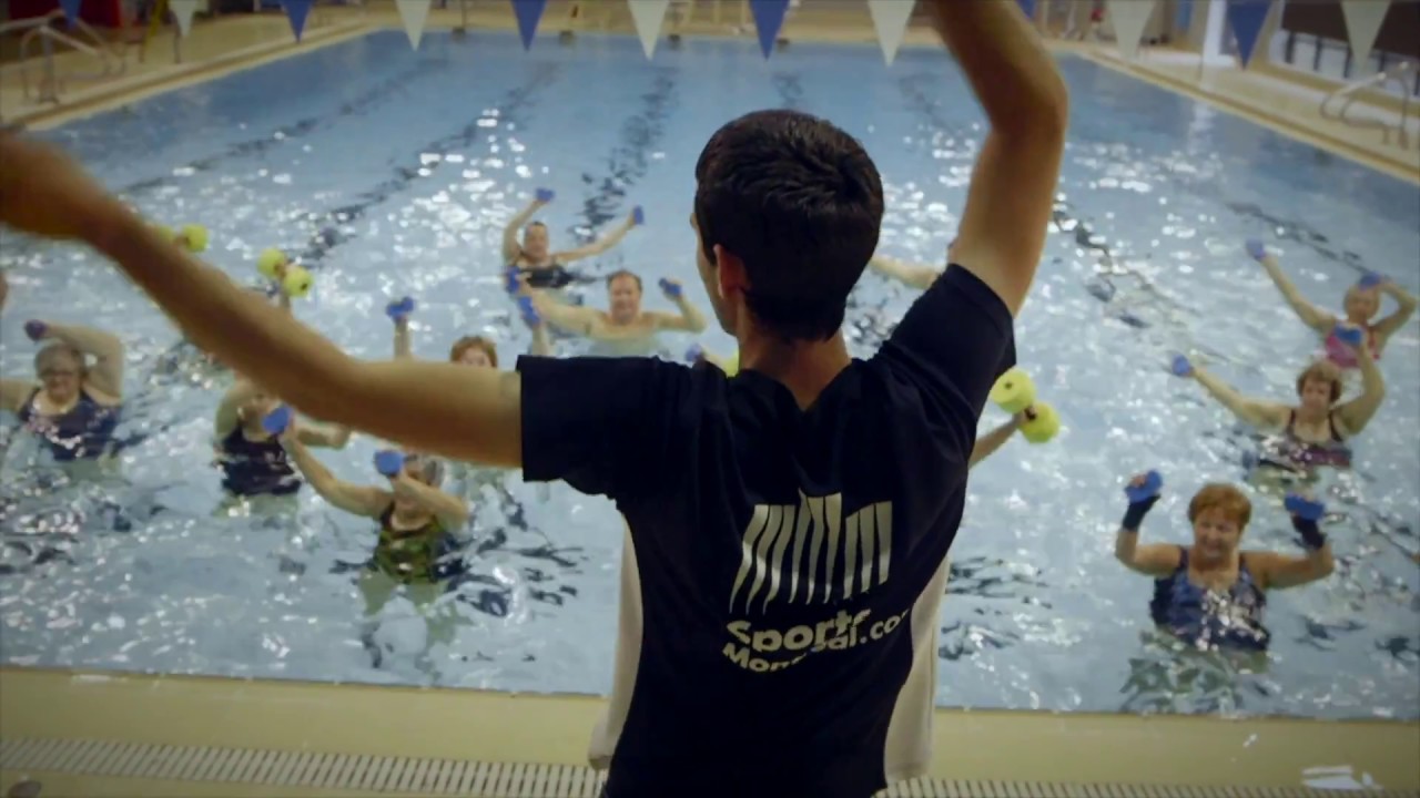 Cours d'aquaforme senior | Sports Montréal - YouTube