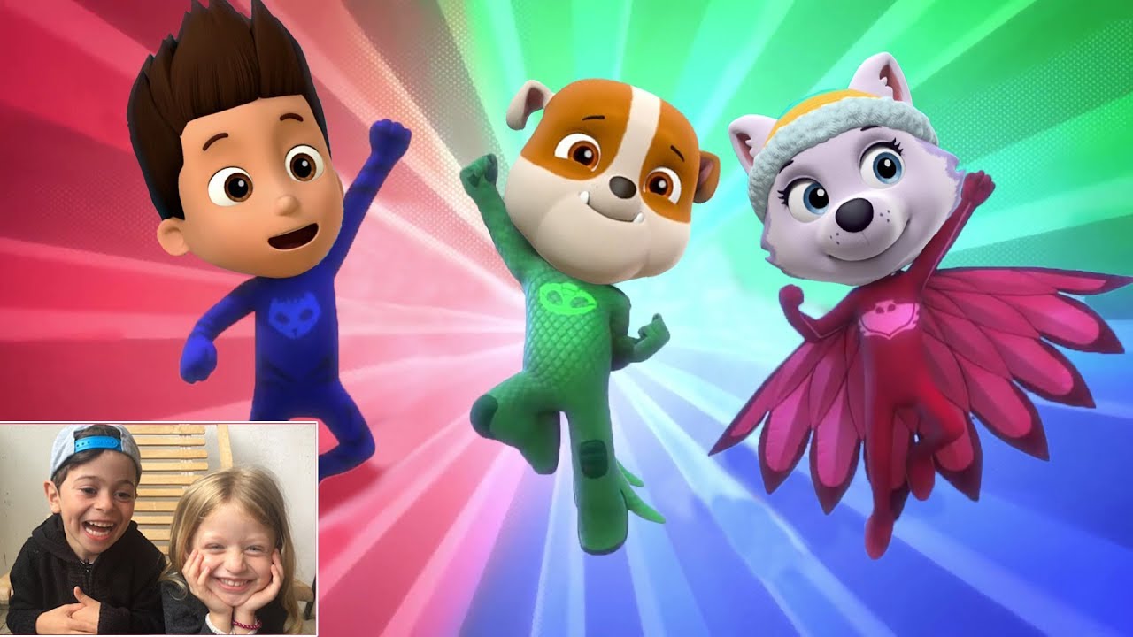 PJ PUPS Face SWAP | PAWSOME ONE 7 - YouTube