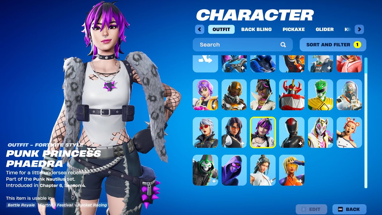 NEW FORTNITE SKINS ADDED IN CHAPTER 6 SEASON 4 - YouTube