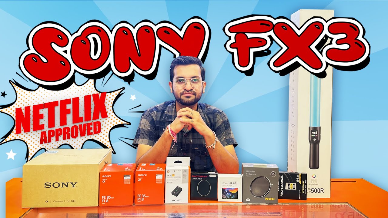 Sony Fx3 camera | Netflix approved camera | Brand new buying - YouTube