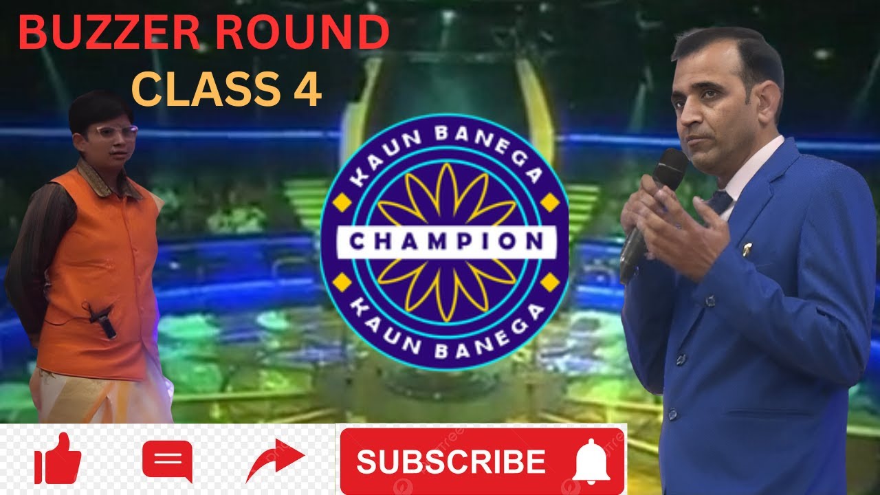 KBC Grand Finale || Buzzer Round || Class 4 || Session : 2022-23 - YouTube