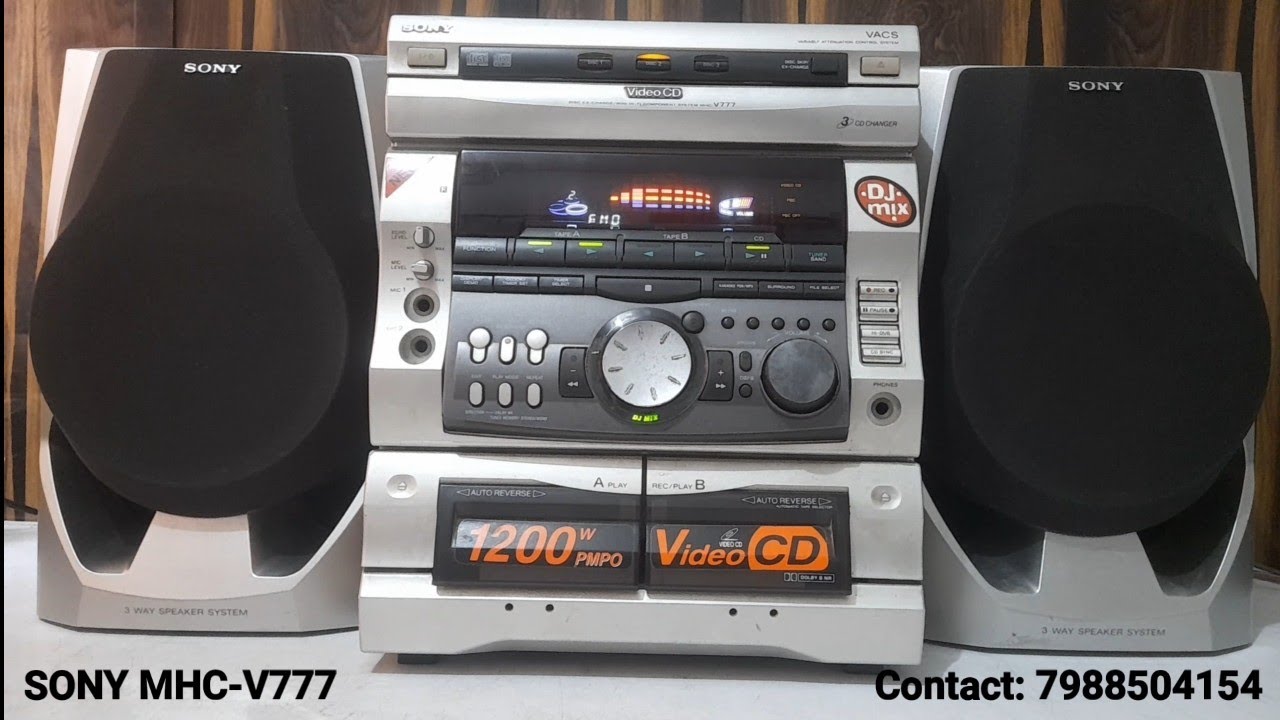 SONY MHC-V777 SOLD OUT TO Mr. A. RAHMAN FROM WEST BENGAL - YouTube