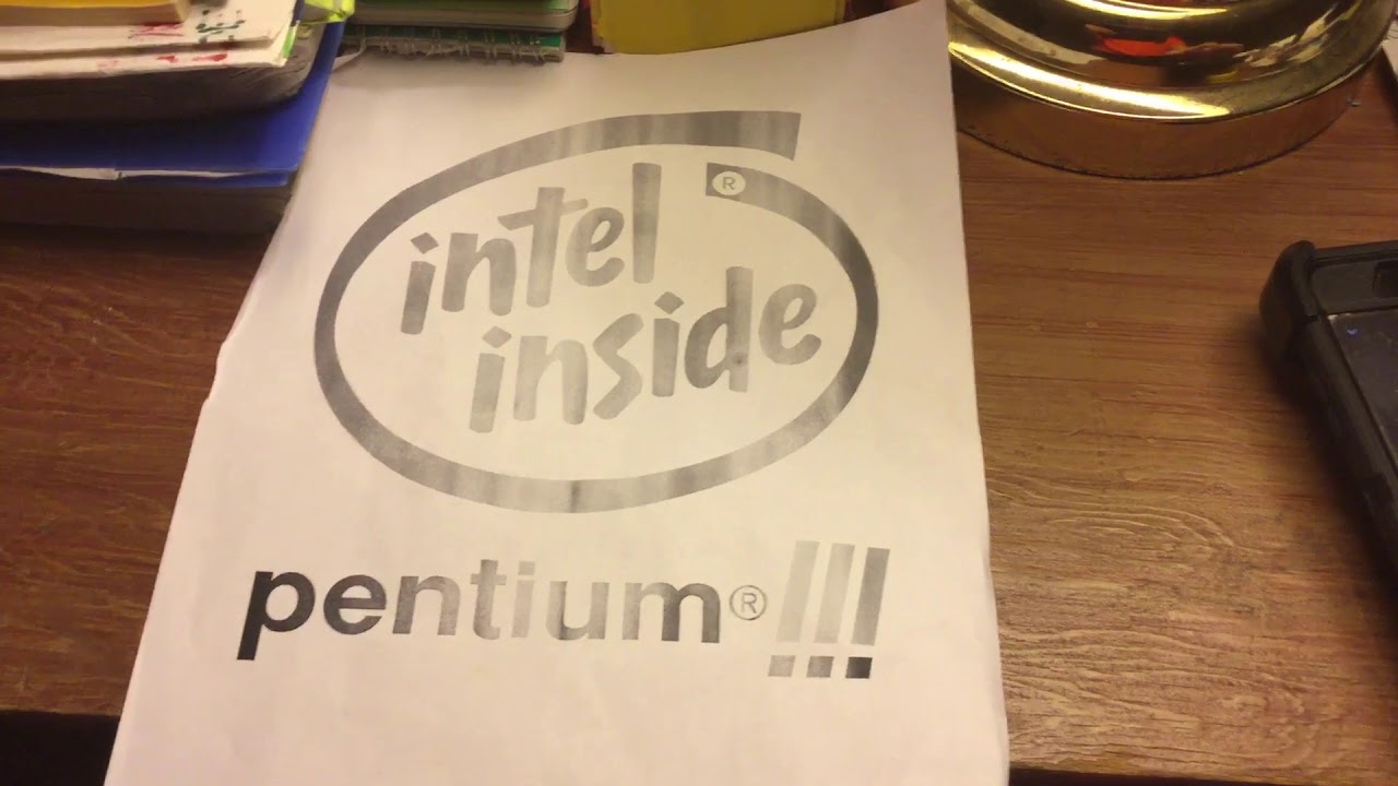 Intel Inside Pentium 3 logo (1999-2001) - YouTube