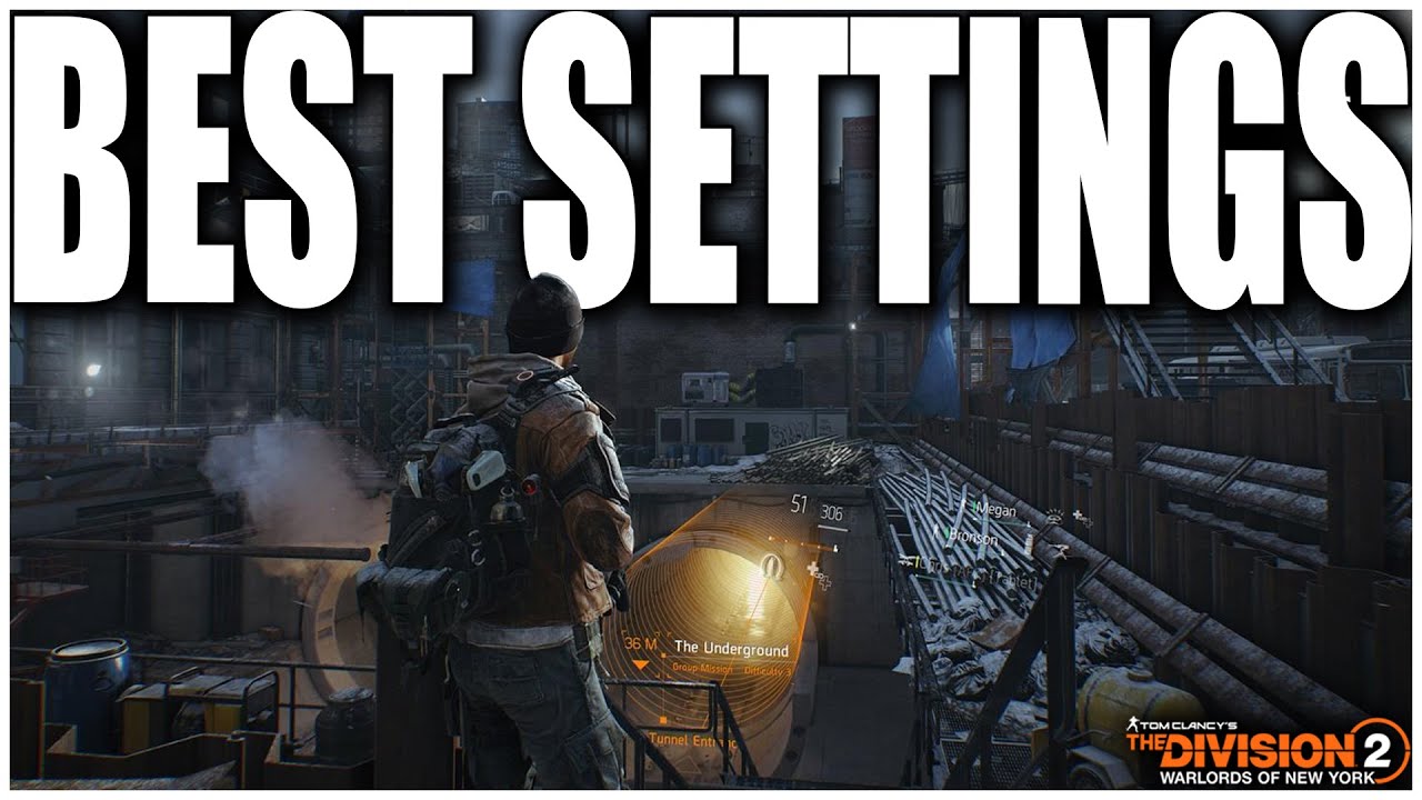 BEST SETTINGS FOR THE DIVISION 2 ON CONSOLE PLAYSTATION 4/5 & XBOX MOST ...