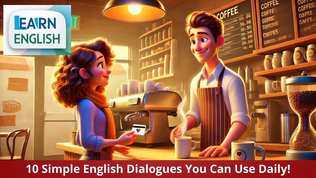10 Quick and Easy English Conversations for Daily Life! - YouTube