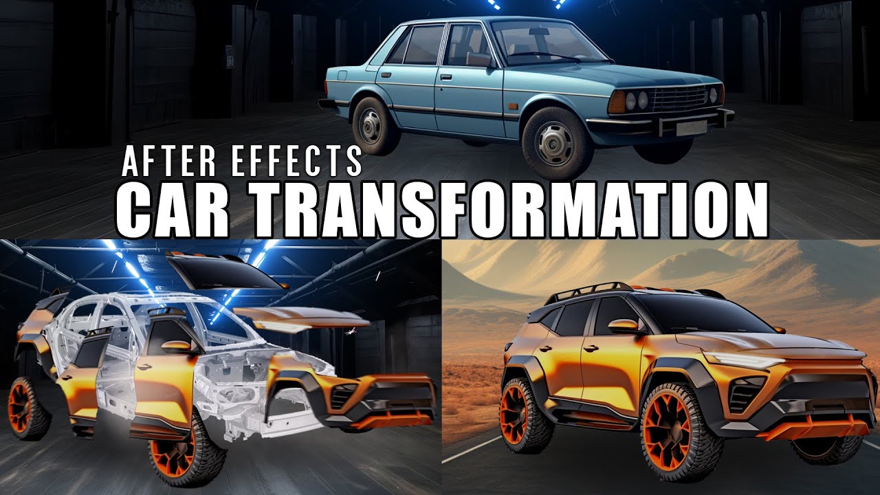Car Transformation After Effects Tutorial - YouTube