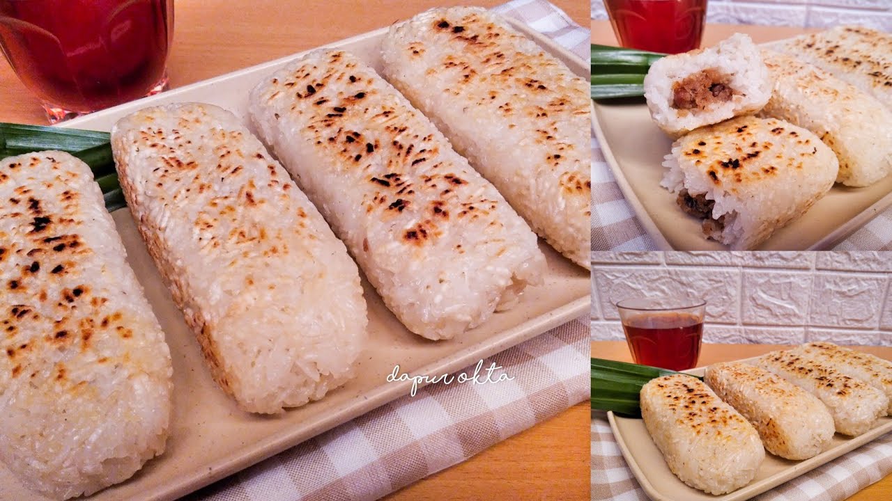 Tidak cukup 1 !! masak ketan bakar sambal oncom dengan cara ini ...