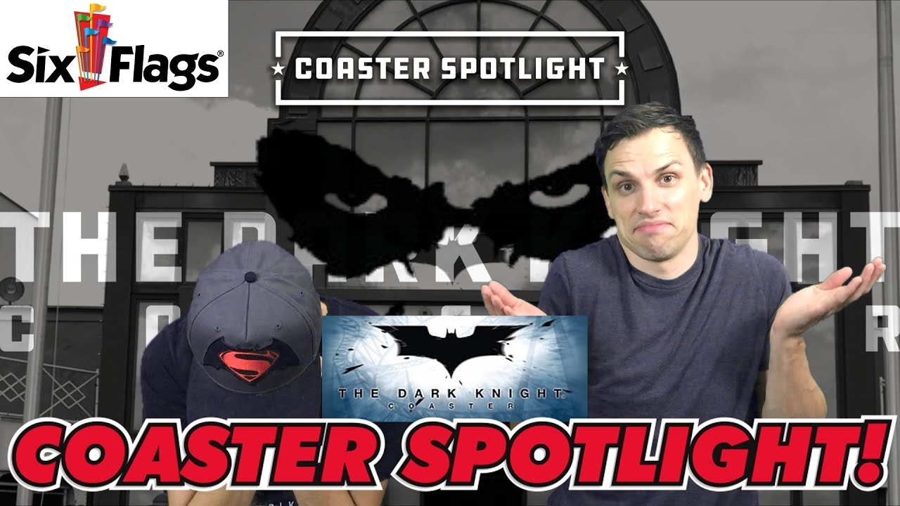 Review! The Dark Knight Coaster - Six Flags - Coaster Spotlight! - YouTube