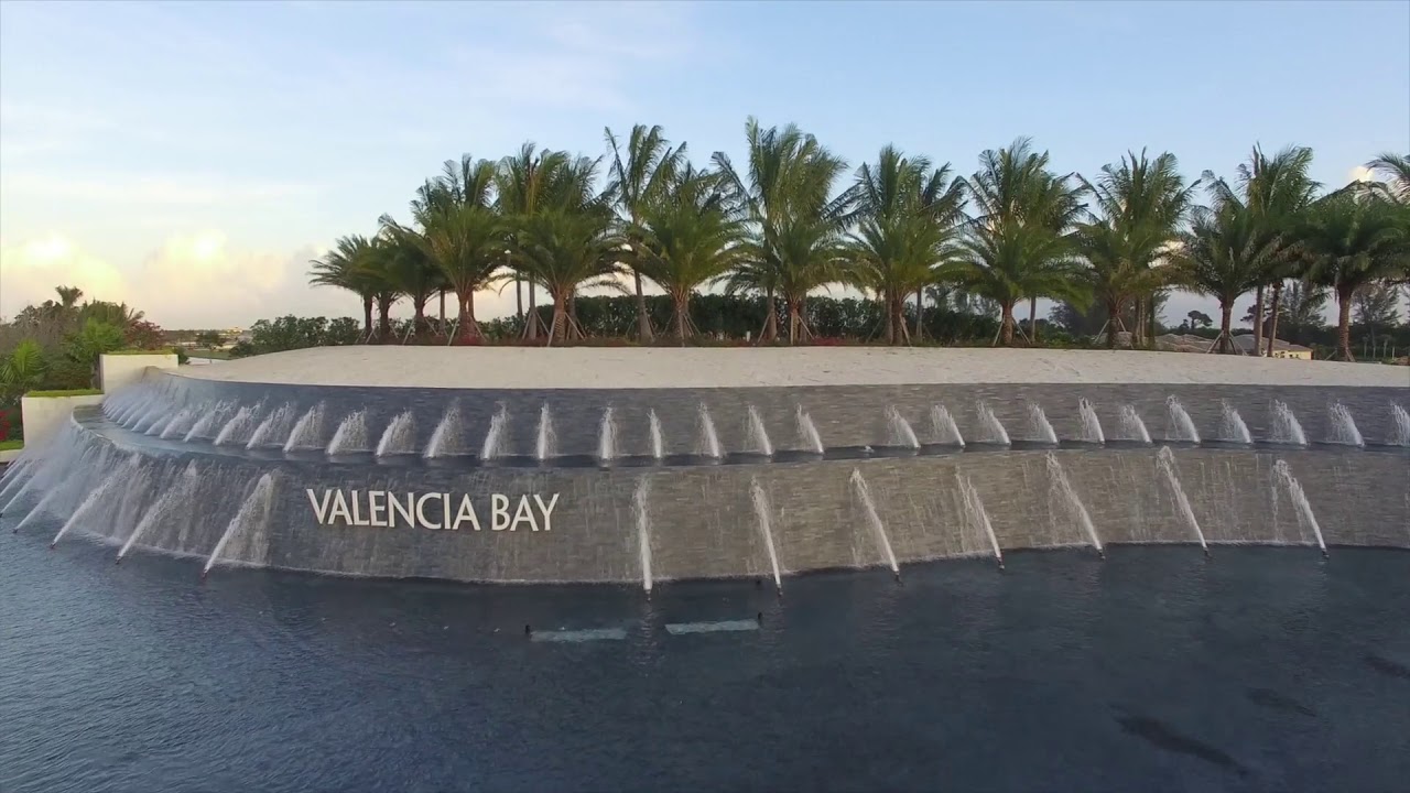 The Community Entrance at Valencia Bay in Boynton Beach, Florida | GL ...