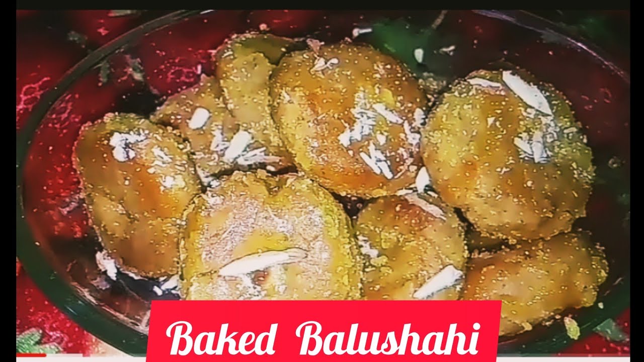 Baked Balushahi Recipe (without refined flour )बेक्ड बालूशाही - YouTube