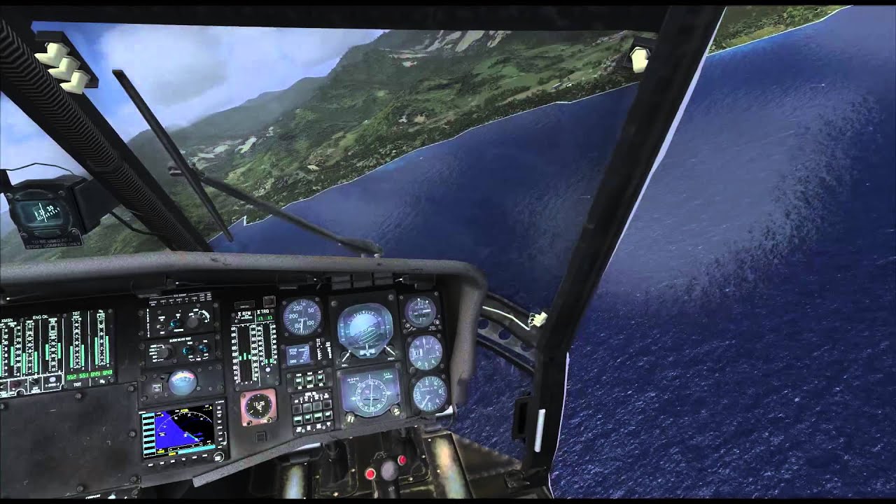 FSX VATSIM HELI Helicopter World Travel Flight 92 MUCU - YouTube