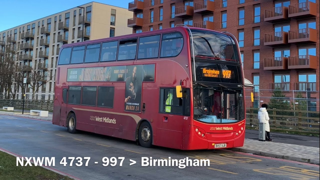 NXWM 4737 ADL Enviro 400 (ZF/€4) BV57XJB - YouTube