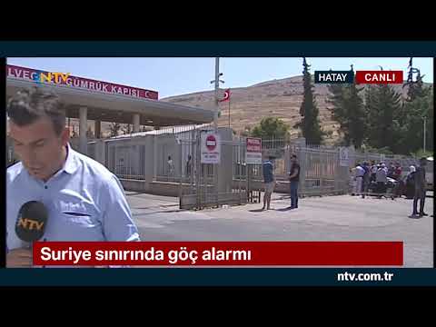 Sınırda göç alarmı