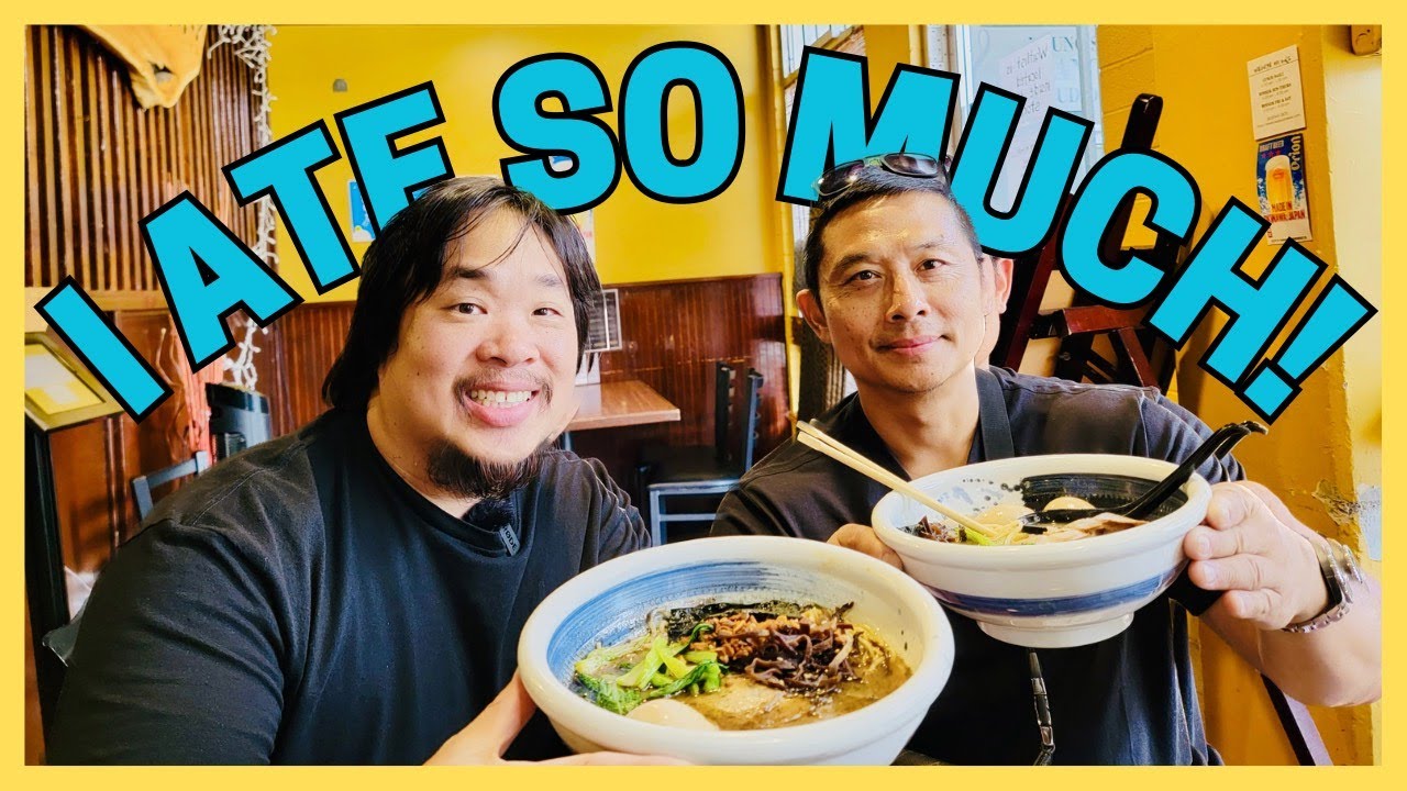 Cheap Epic Asian Food Tour Vlog Best Tonkatsu, Best Mochi, Ramen and ...