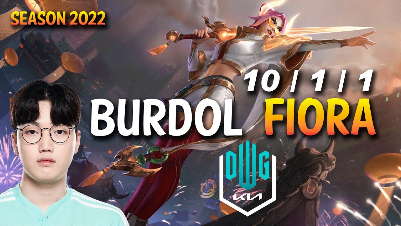 DK Burdol FIORA vs K'SANTE Top - KR Ranked - YouTube