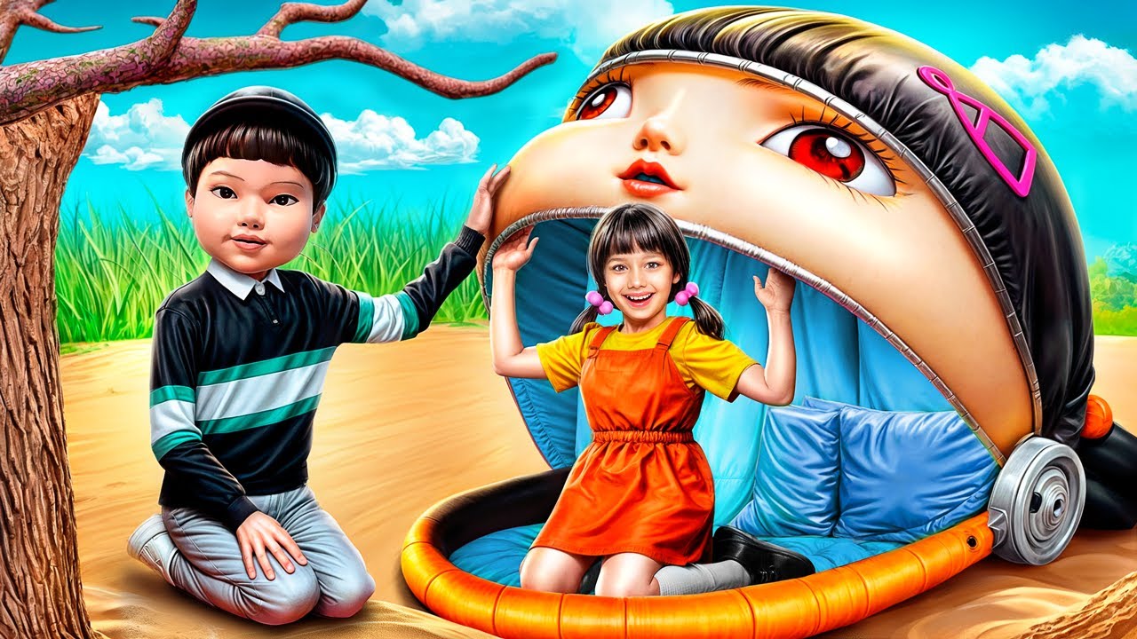 Nous Construisons une Poupée Squid Game Garçon dans la Vraie Vie ...