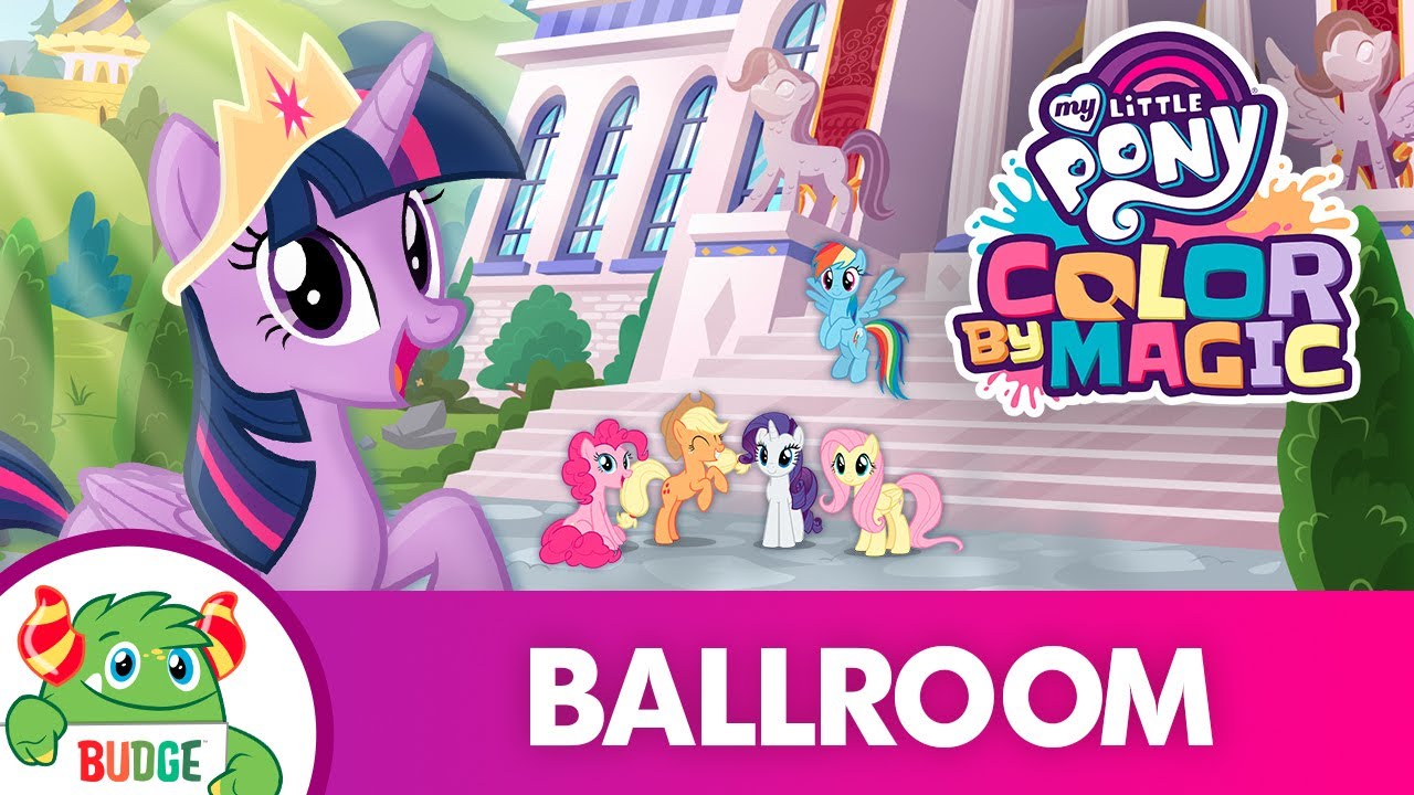 Ballroom | My Little Pony Color By Magic | Budge Studios - YouTube
