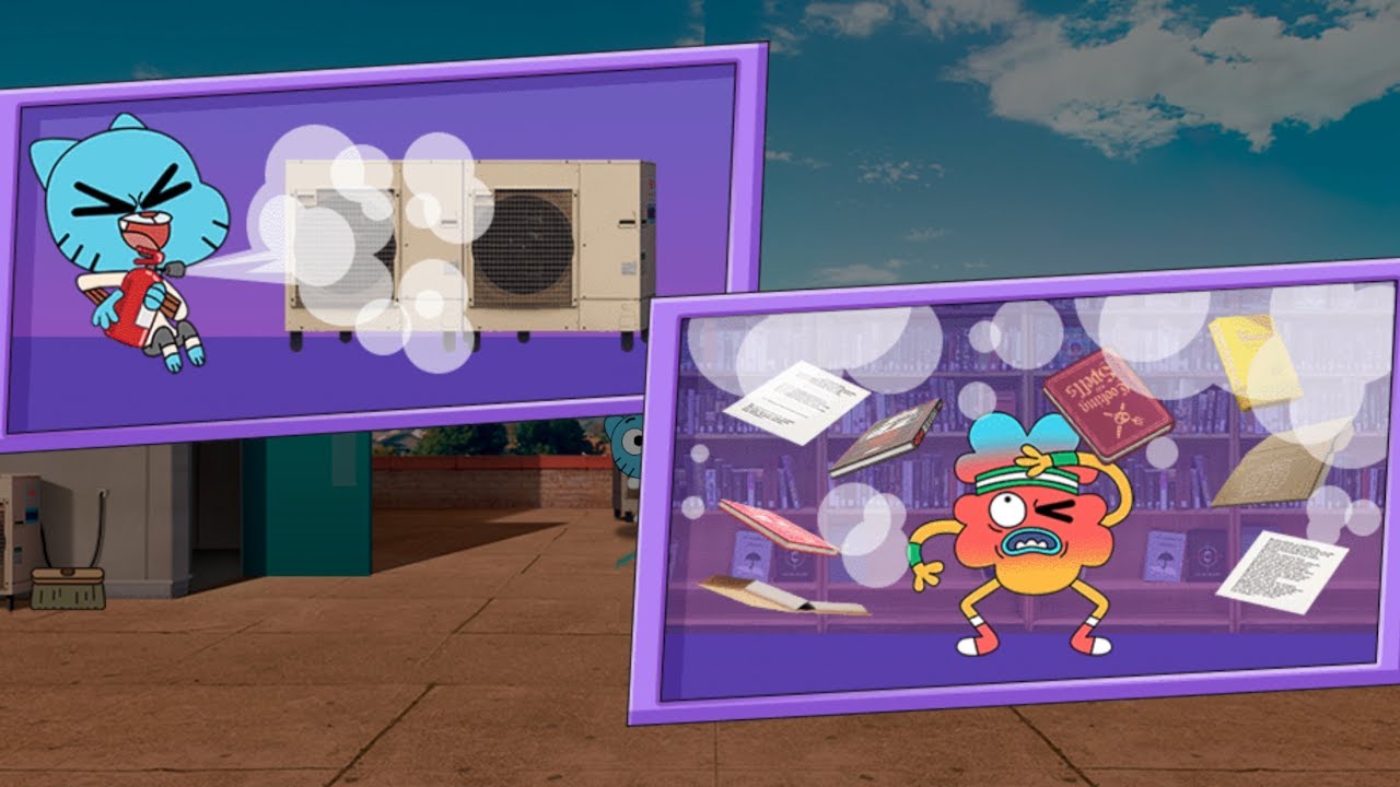 The Amazing World of Gumball: Darwin Rescue - Extinguishing Tobias ...