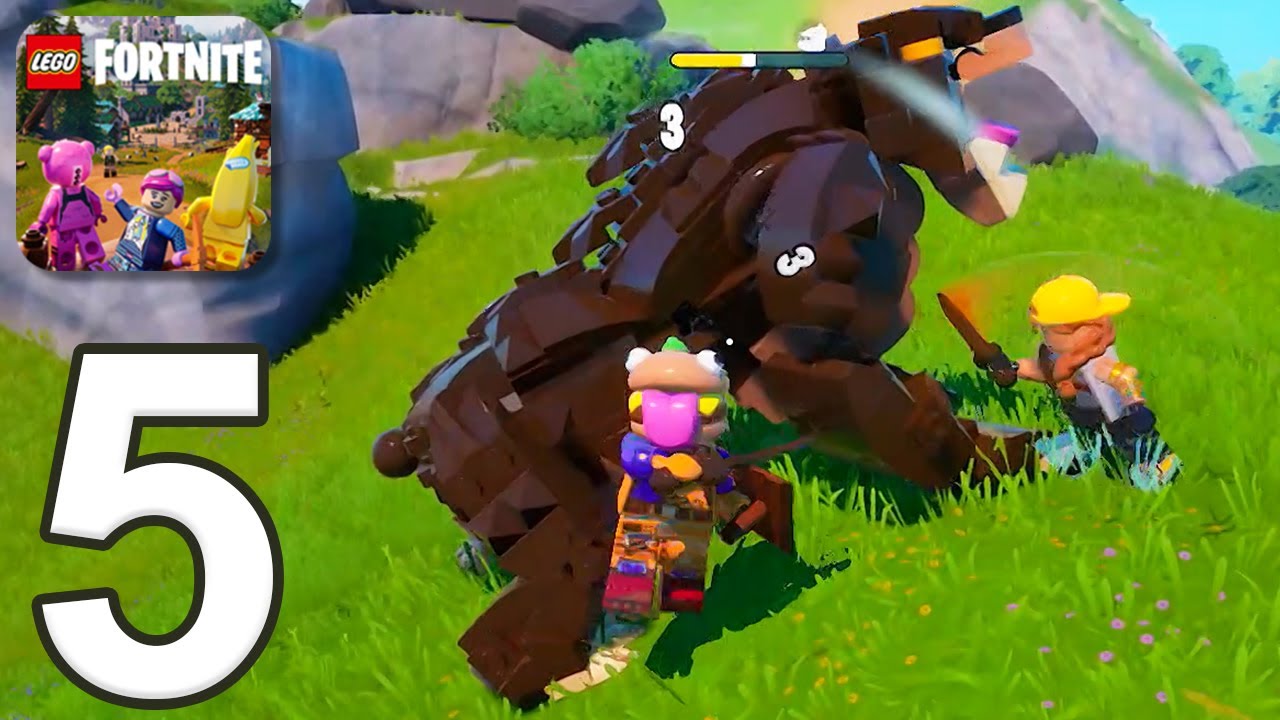 LEGO Fortnite - Gameplay Walkthrough Part 5 - Exploring The World (PS4 ...