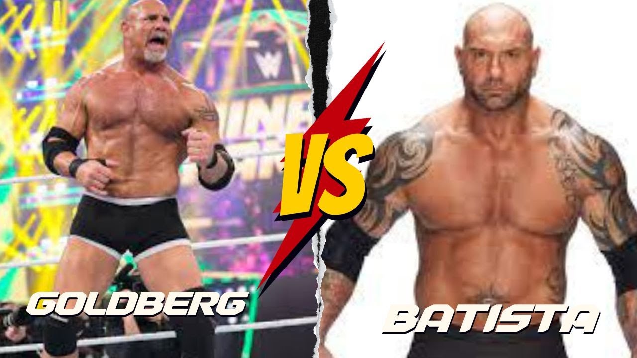 😡GOLDBERG IS ANGRY ON BATISTA AND CRYINGLIKE A LION | FULL MATCH ...