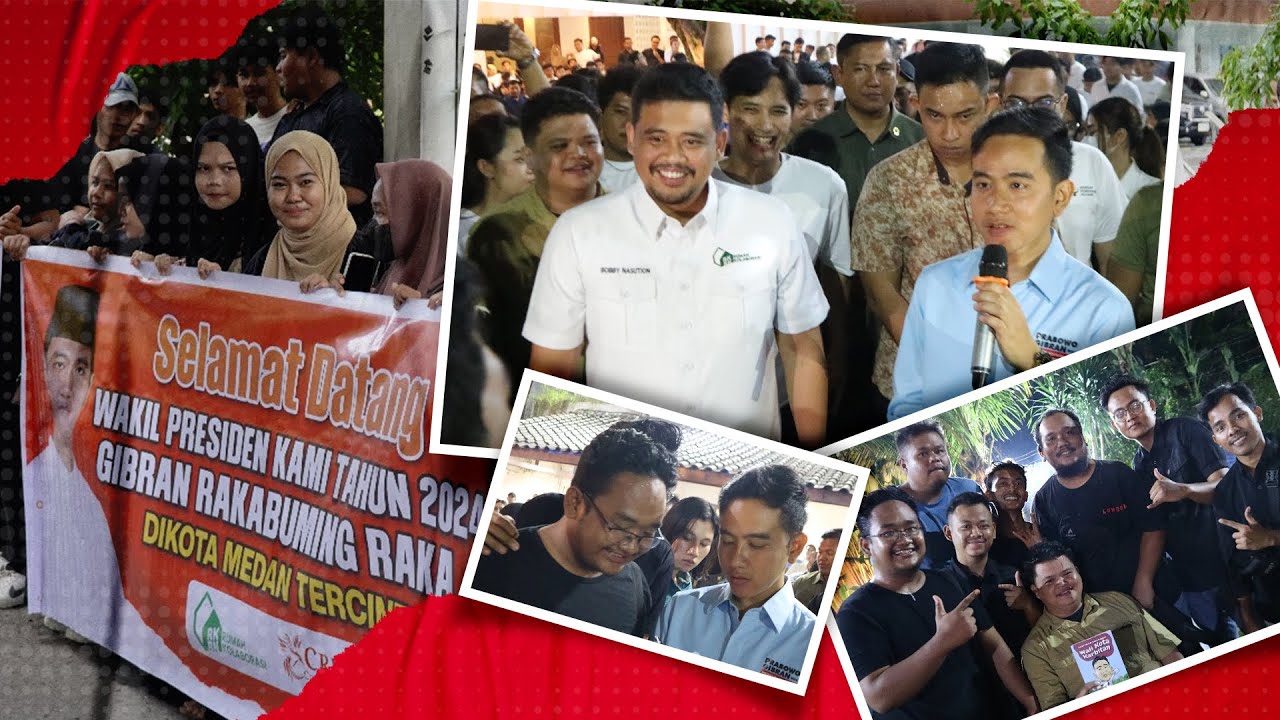 Vlog Menyambut Kedatangan Mas Gibran Rakabuming Raka - Calon Wakil ...