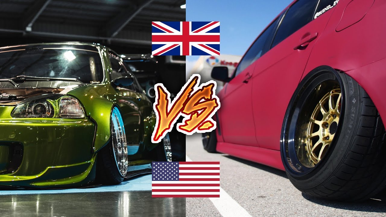 USA VS UK Car Scene Differences - Scene Points Podcast - YouTube