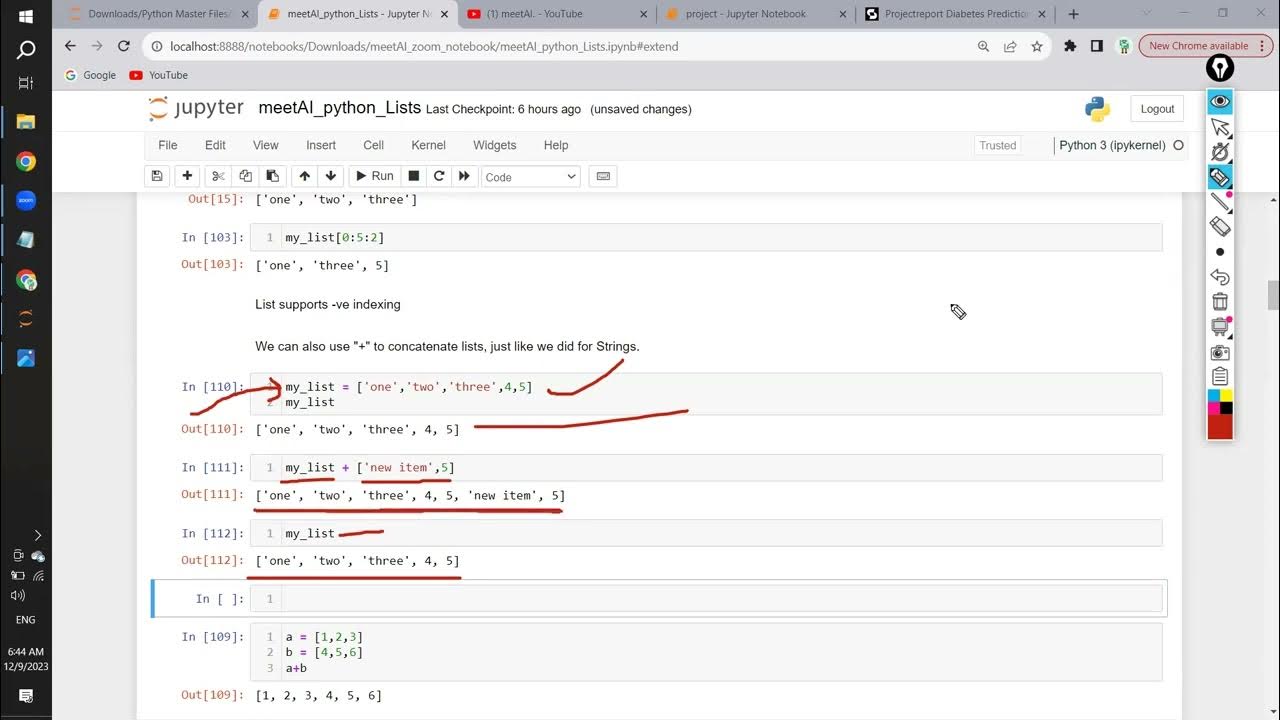 meetAI_python14_list methods - YouTube