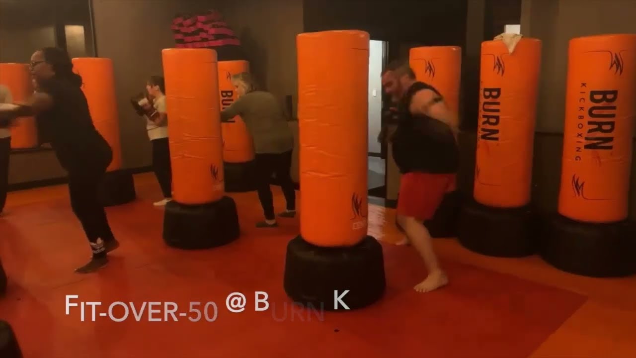 Fit-Over-50 @ Burn Kickboxing - YouTube