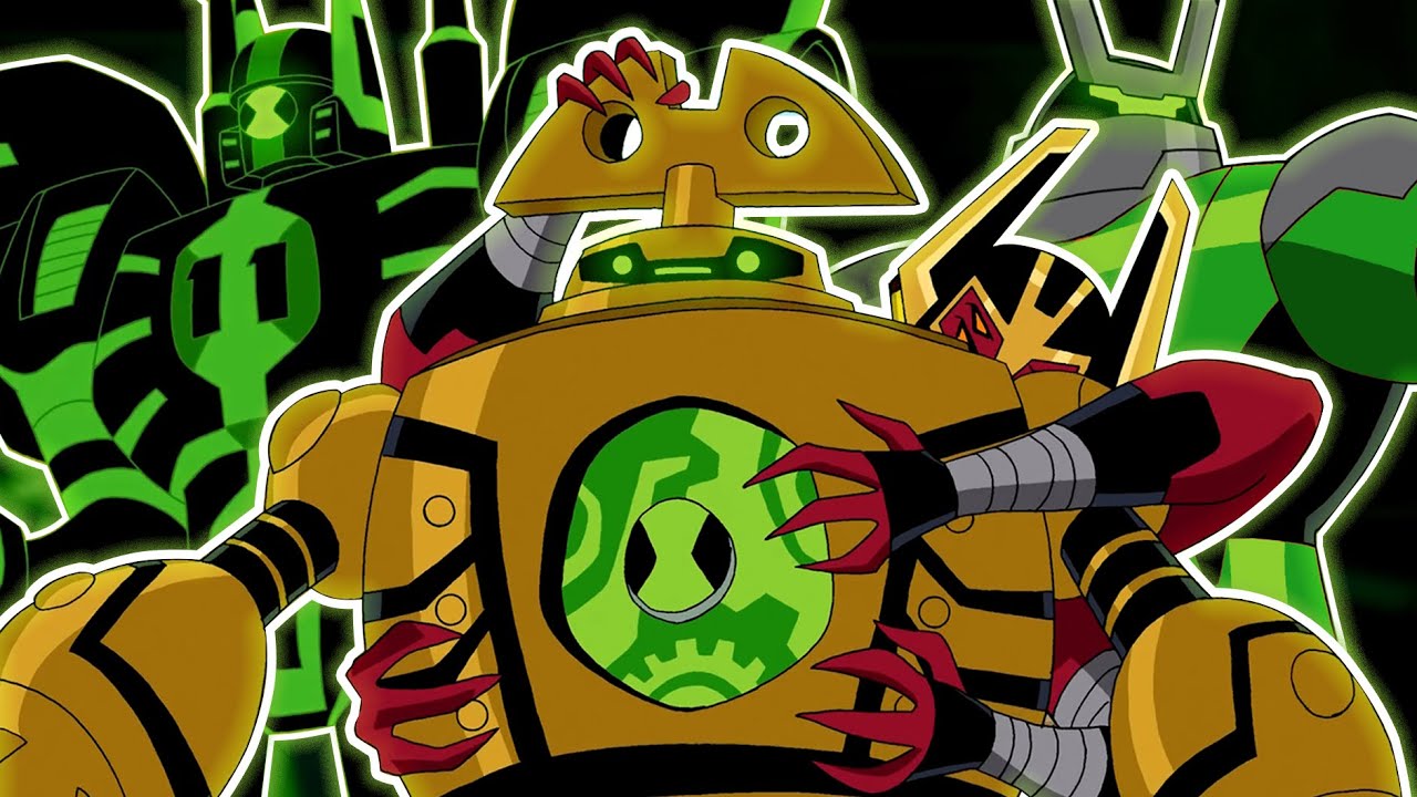 How Ben 10 Turns Into Robots - YouTube