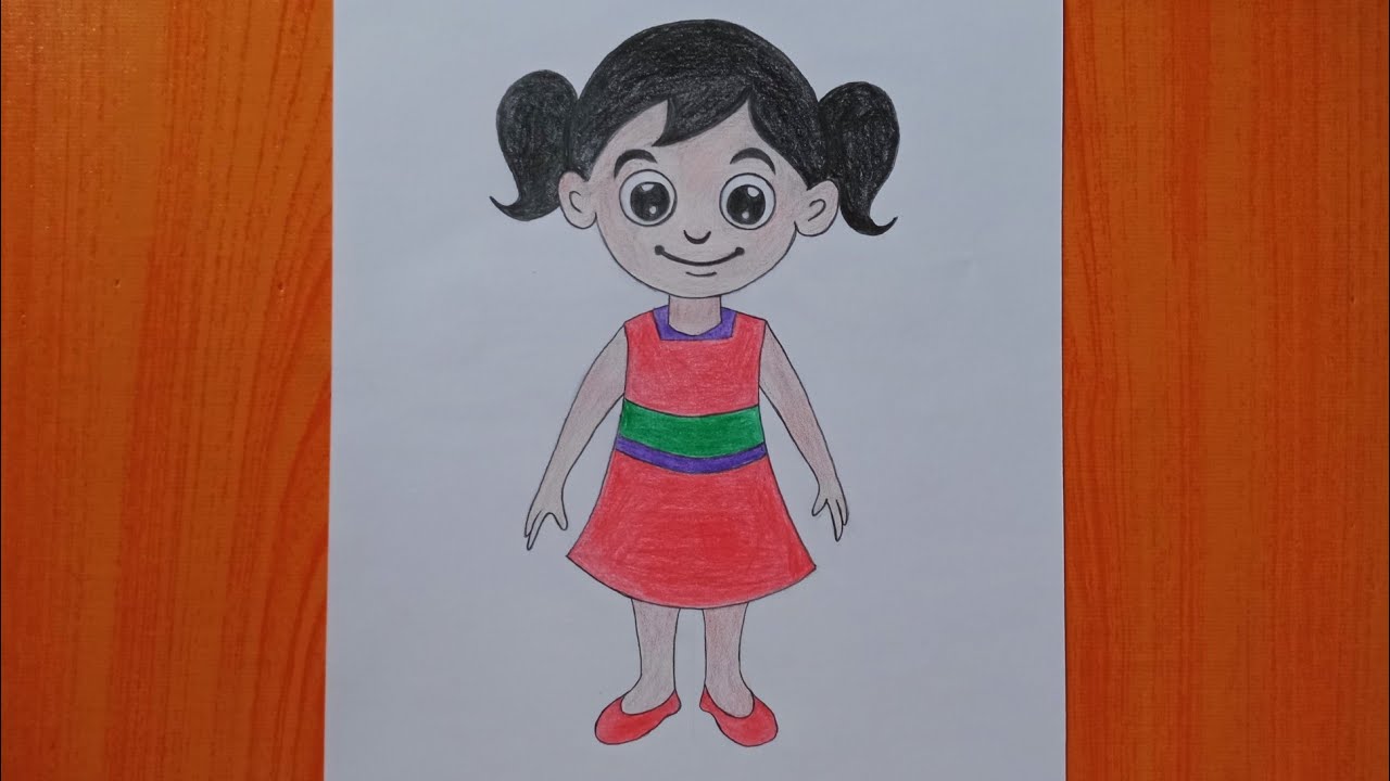 Easy Way To Draw A Cute Cartoon Girl How To Draw A Cartoon Girl Easy Way To Draw A Cute Cartoon Girl How To Draw A Cartoon Girl