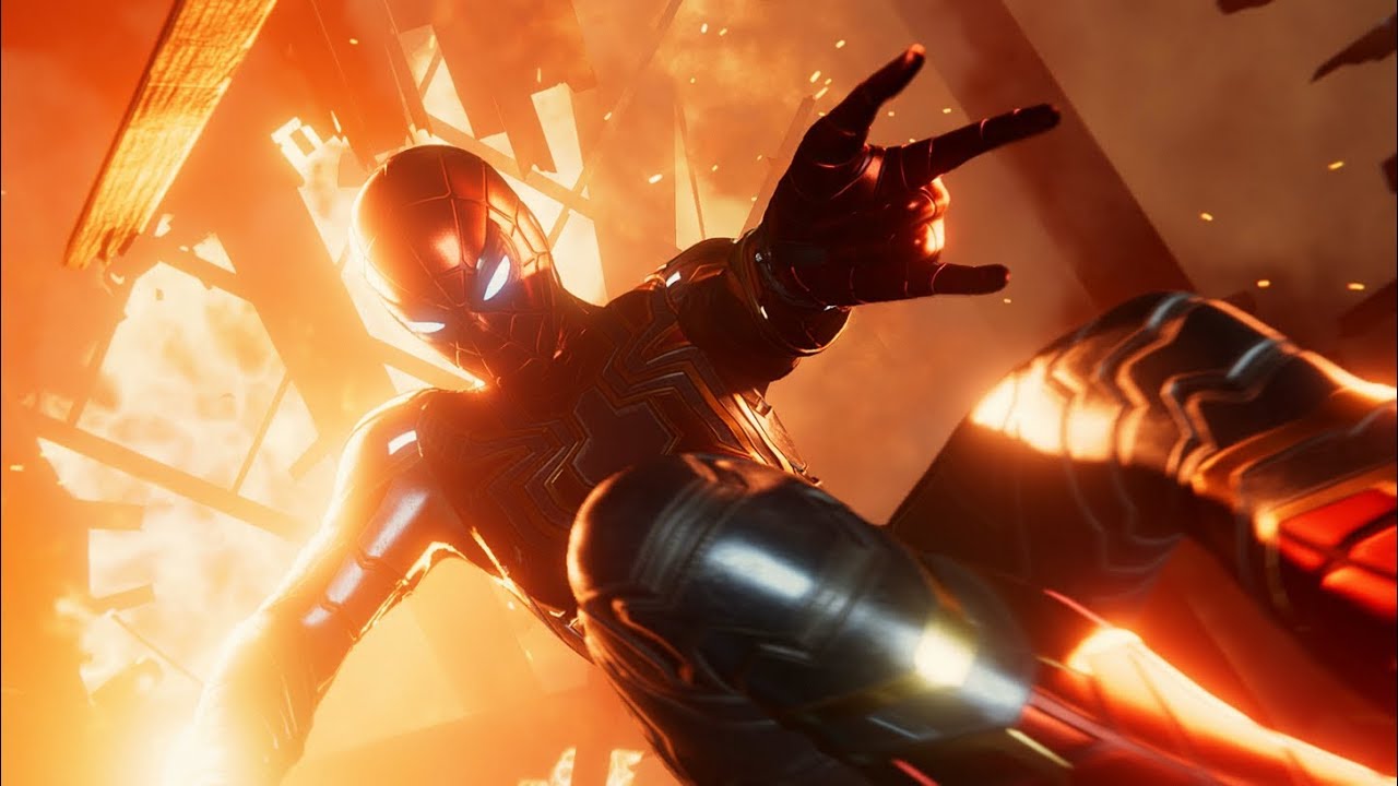 Miles Morales Saves Spider-Man (Iron Spider Suit Walkthrough) - Marvel ...