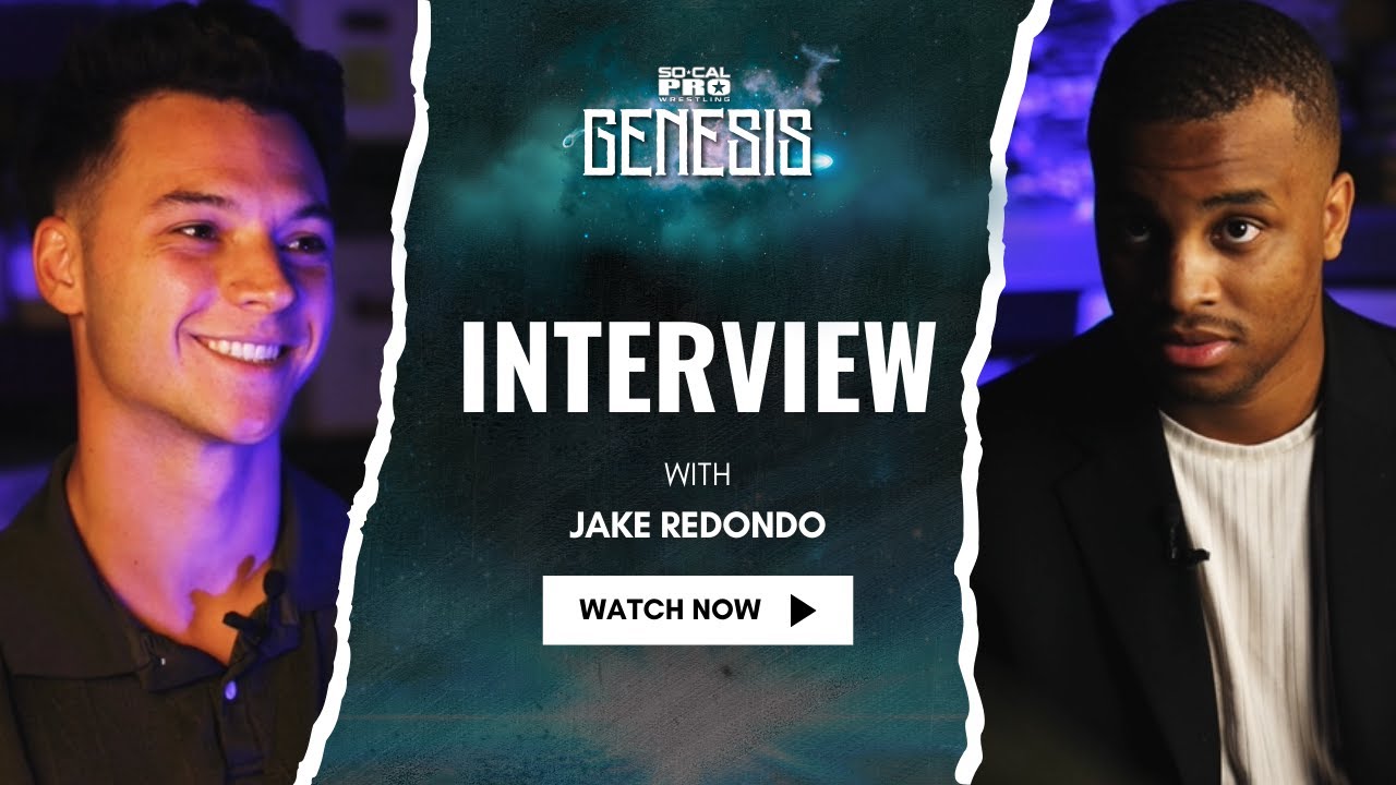 Jake Redondo INTERVIEW | SoCal Pro Wrestling: GENESIS | Vista, CA - YouTube