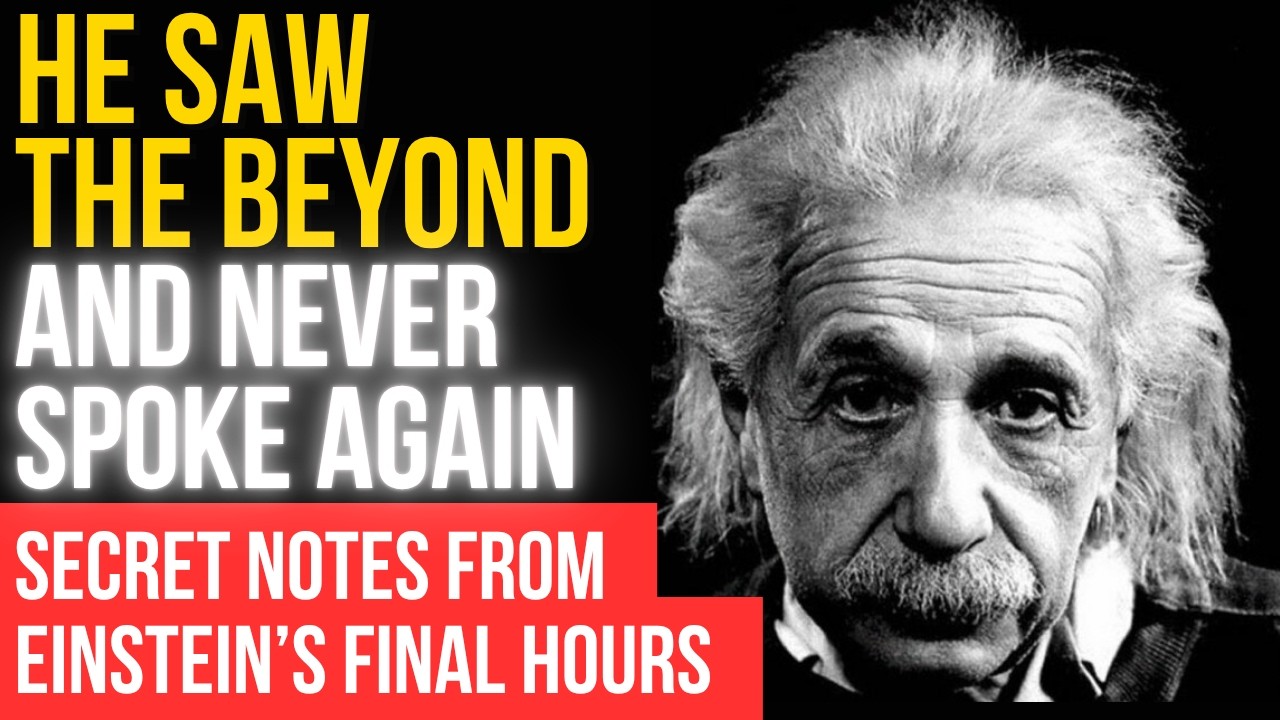 BANNED INTERVIEW of Albert Einstein — His Final Notes About the Soul ...