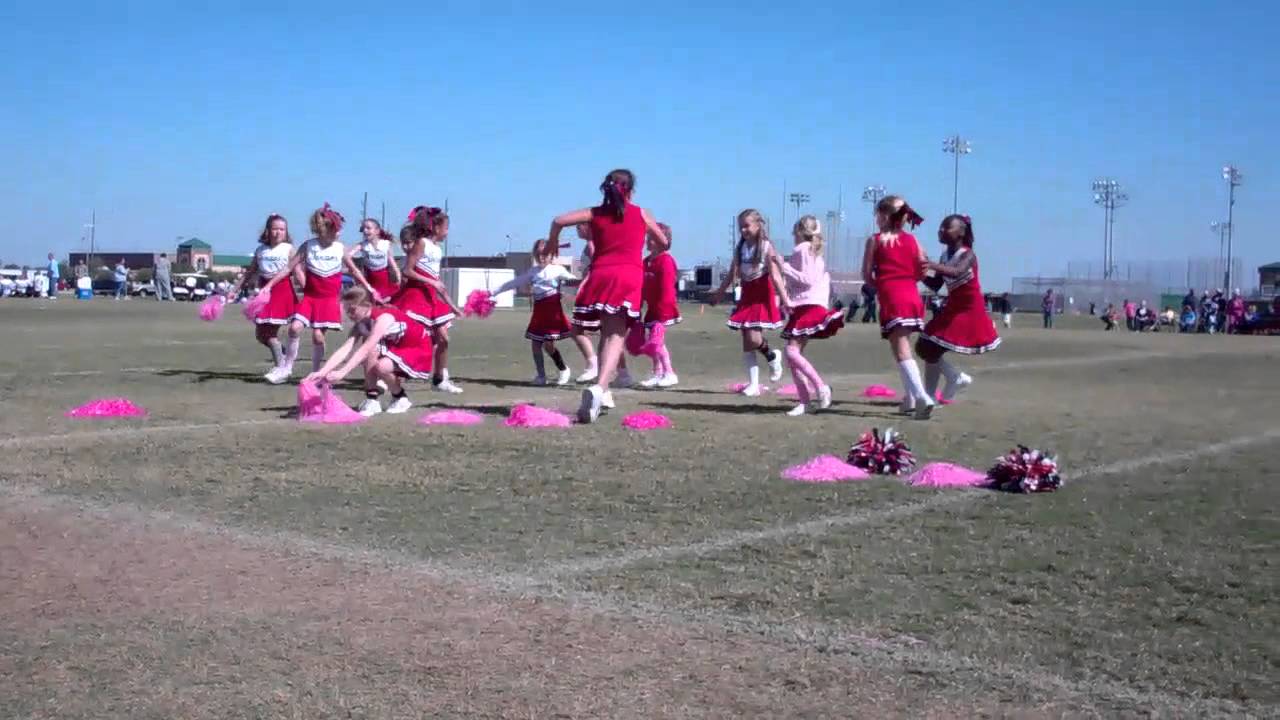 KYF JV Texans Cheer Game 8 - YouTube