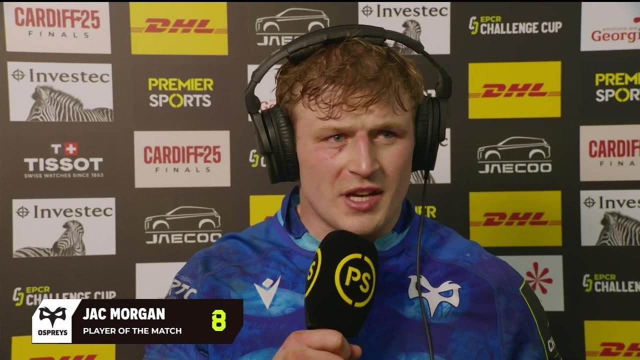 Jac Morgan on the pressure of every game for Ospreys - YouTube