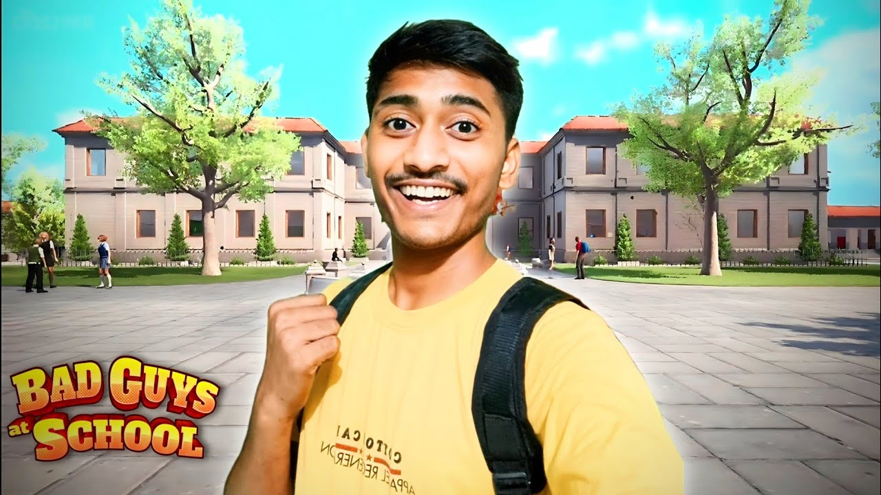 THE FUNNIEST SCHOOL IN THE WORLD | BAD GUYS AT SCHOOL GAMEPLAY #1 - YouTube