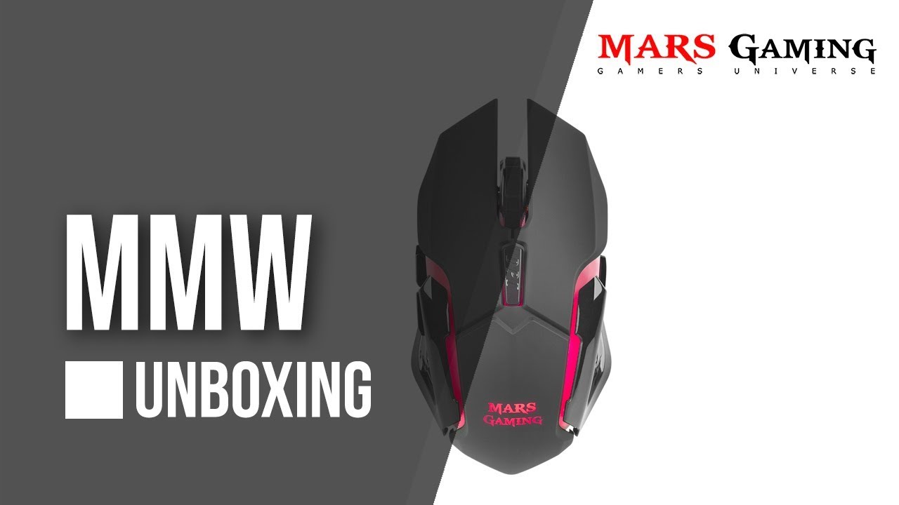 Wireless Mouse MMW - Unboxing | Mars Gaming - YouTube